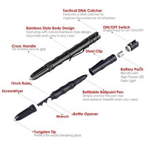 Accessories | Tactical Pen Ballpoint Pen And Window Breaker | Poshmark